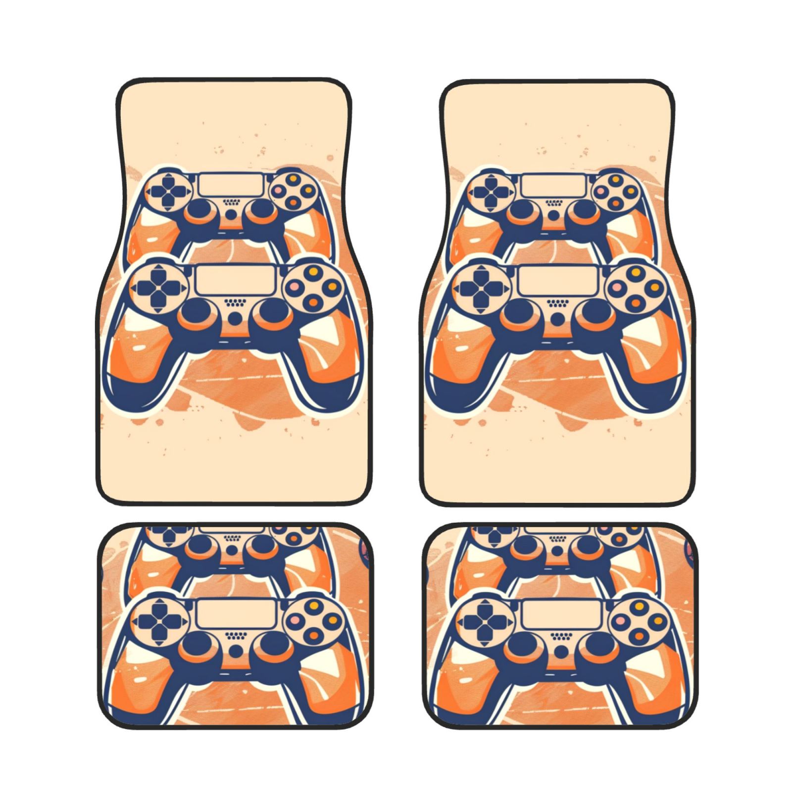 Baofahu Game Controller 4 Pcs Car Truck Front Back All Weather Carpet ...