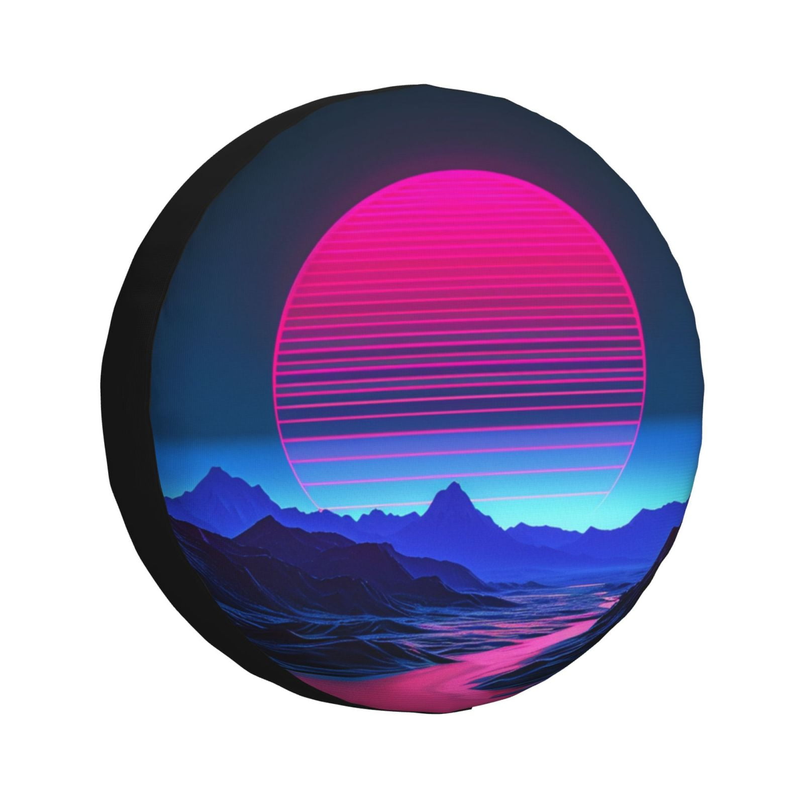 Baofahu Neon River Velly Cyber (8) Spare Tire Cover Weatherproof Wheel ...