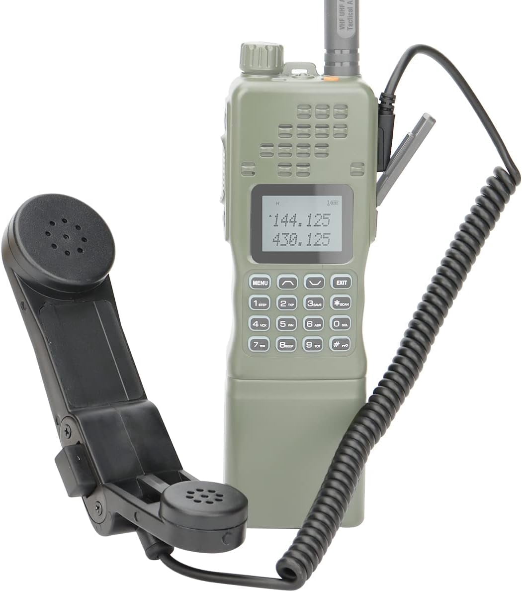 Baofeng Military Grade Radio 2Pin K-Type Microphone Military Handheld ...
