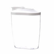 Yesbay 2000ml/2800ml Cereal Storage Box Transparent Large Diameter ...