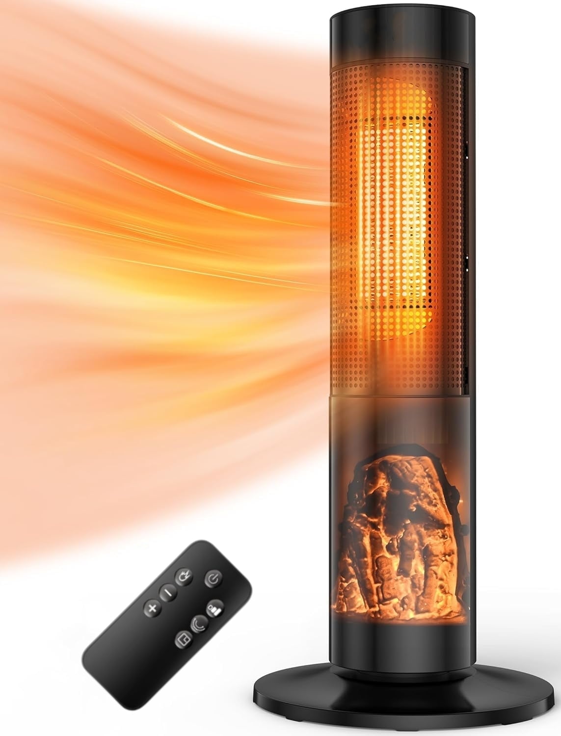 Baokaler 34" Tower Heater for Large Room, Large Space Heater Indoor Use ...