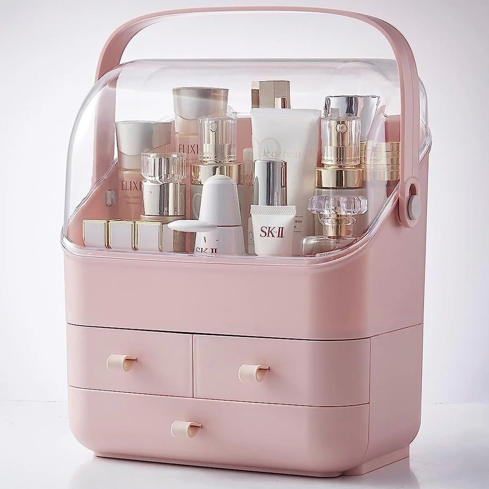Baokaler Makeup Organizer Makeup Display Box, Waterproof and Dustproof ...