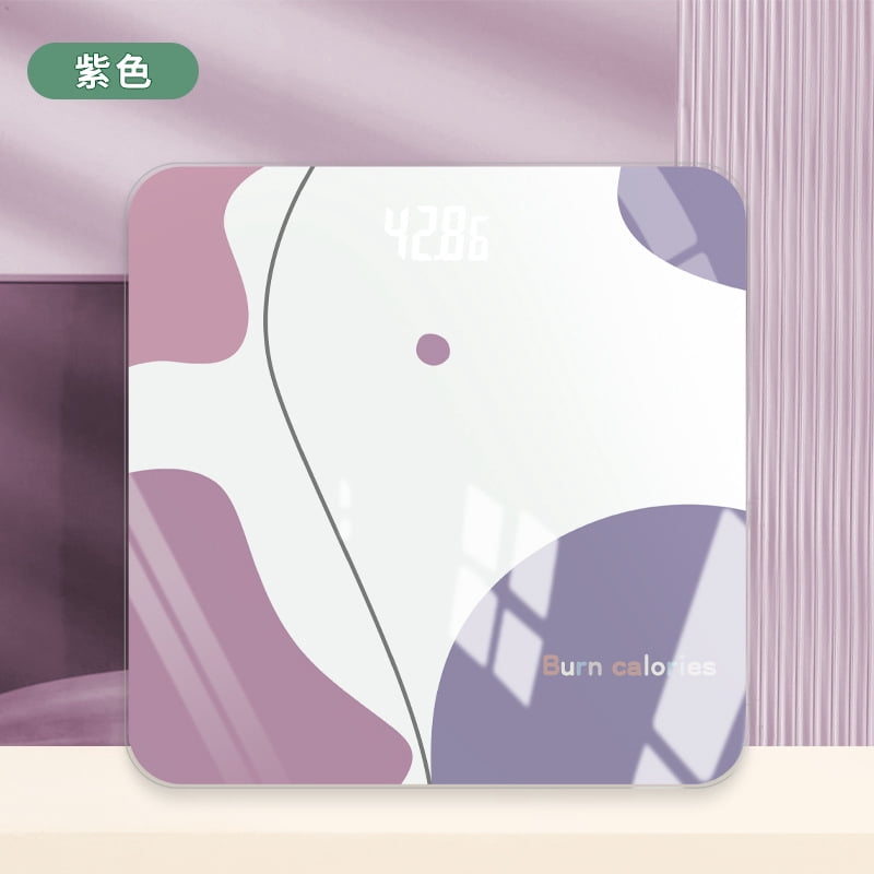 household intelligent electronic scale glass weight scale adult body ...