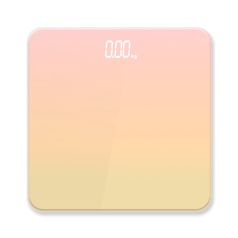 household intelligent electronic scale glass weight scale adult body ...