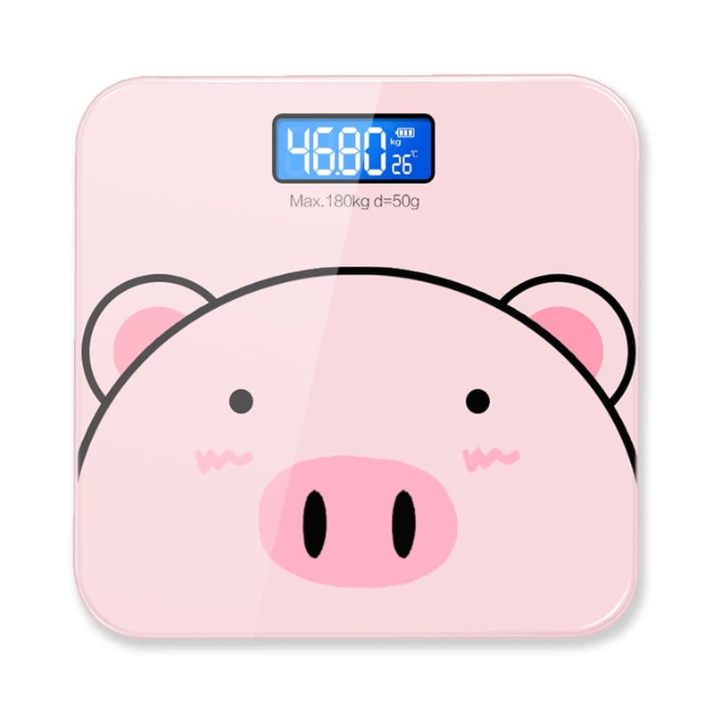 household intelligent electronic scale glass weight scale adult body ...