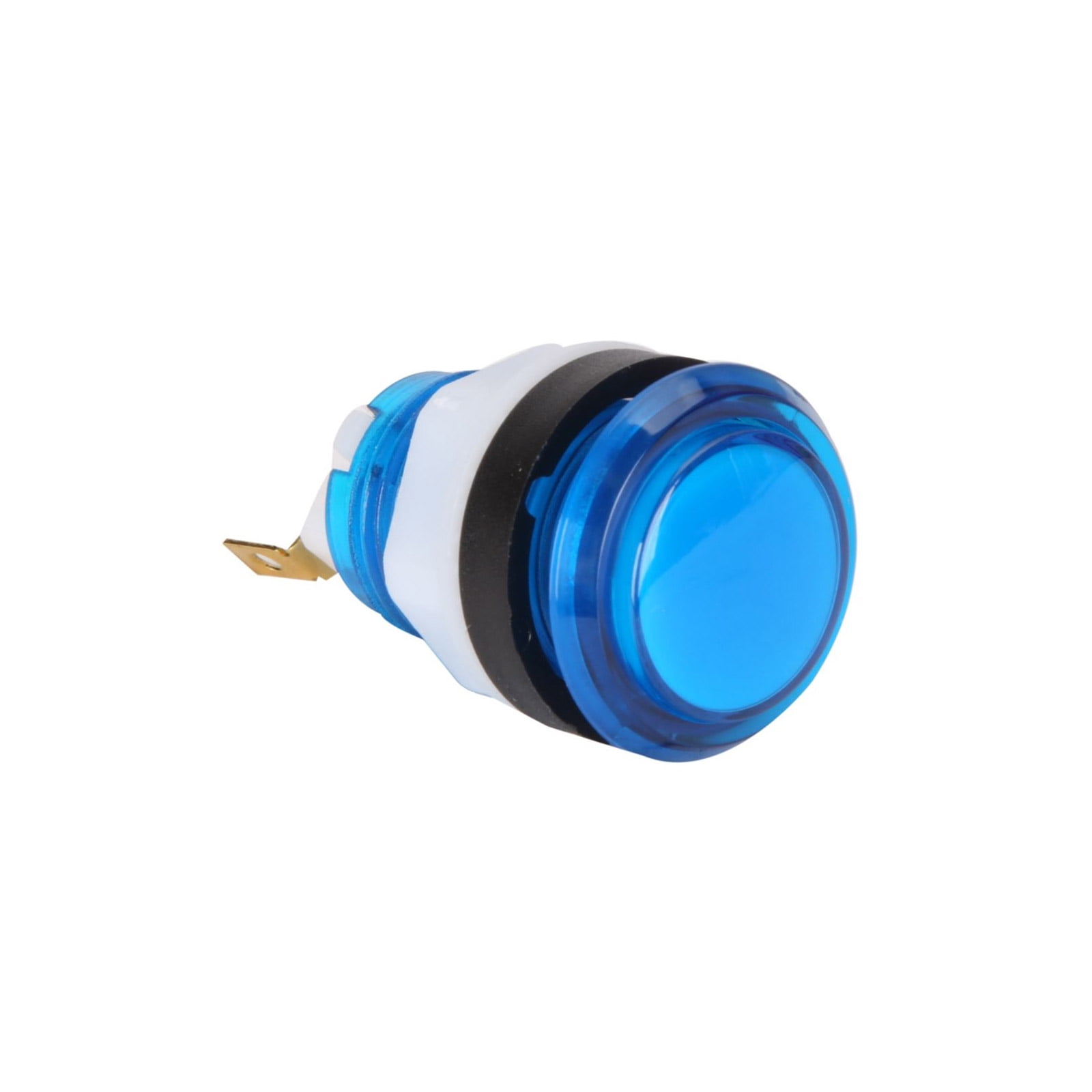 Baolian LED Illuminated Arcade Button - Blue - Walmart.com