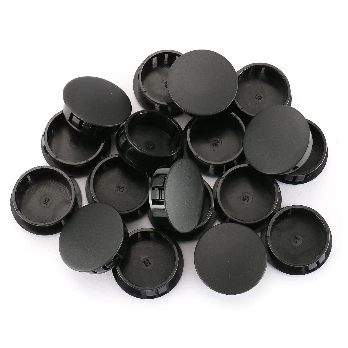 Baomain Plastic Locking Hole Plugs Diameter 1-3/16