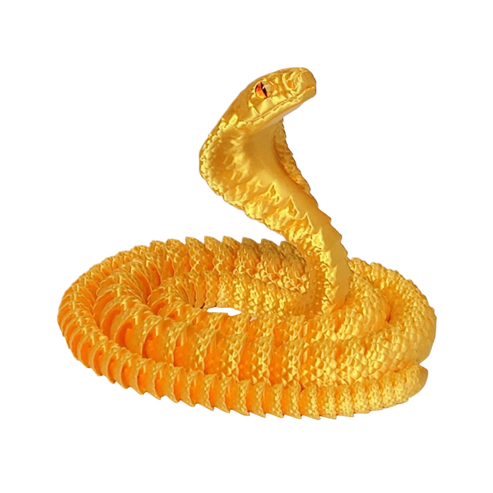 Baorden 3D Printed Snake Cobra High-End Ornaments with Full Body ...