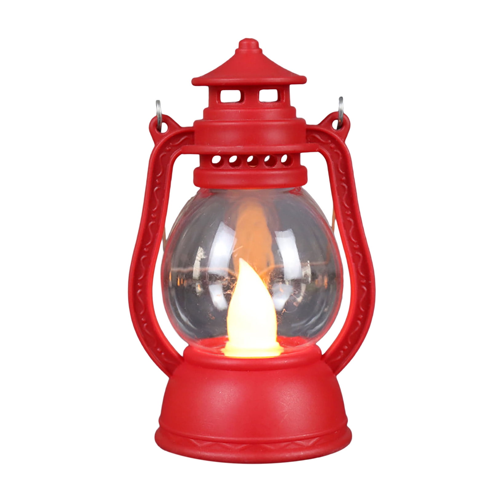 Baorden Christmas Retro Small Oil Lamp LED Portable Pony Lantern ...
