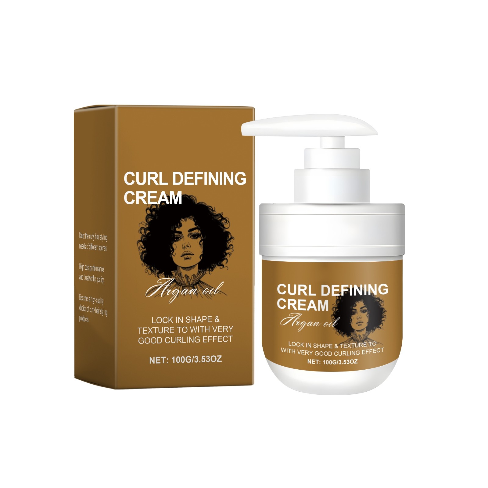 Baorden Curl Defining Cream - Walmart.com