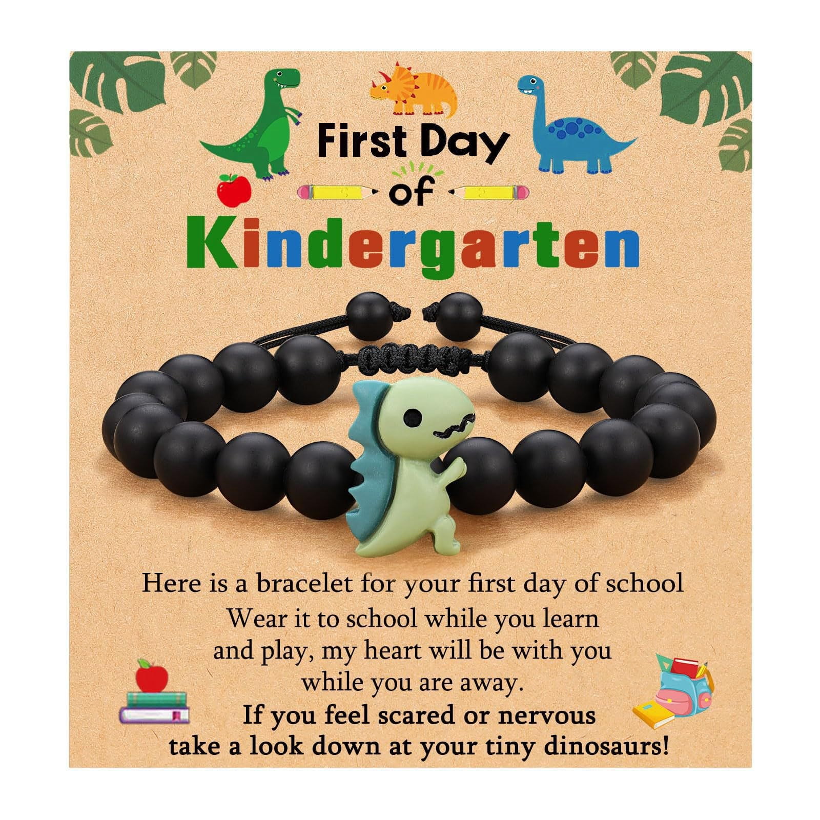 Baorden Cute Cartoon Dinosaur Bracelet (With Card) - Walmart.com