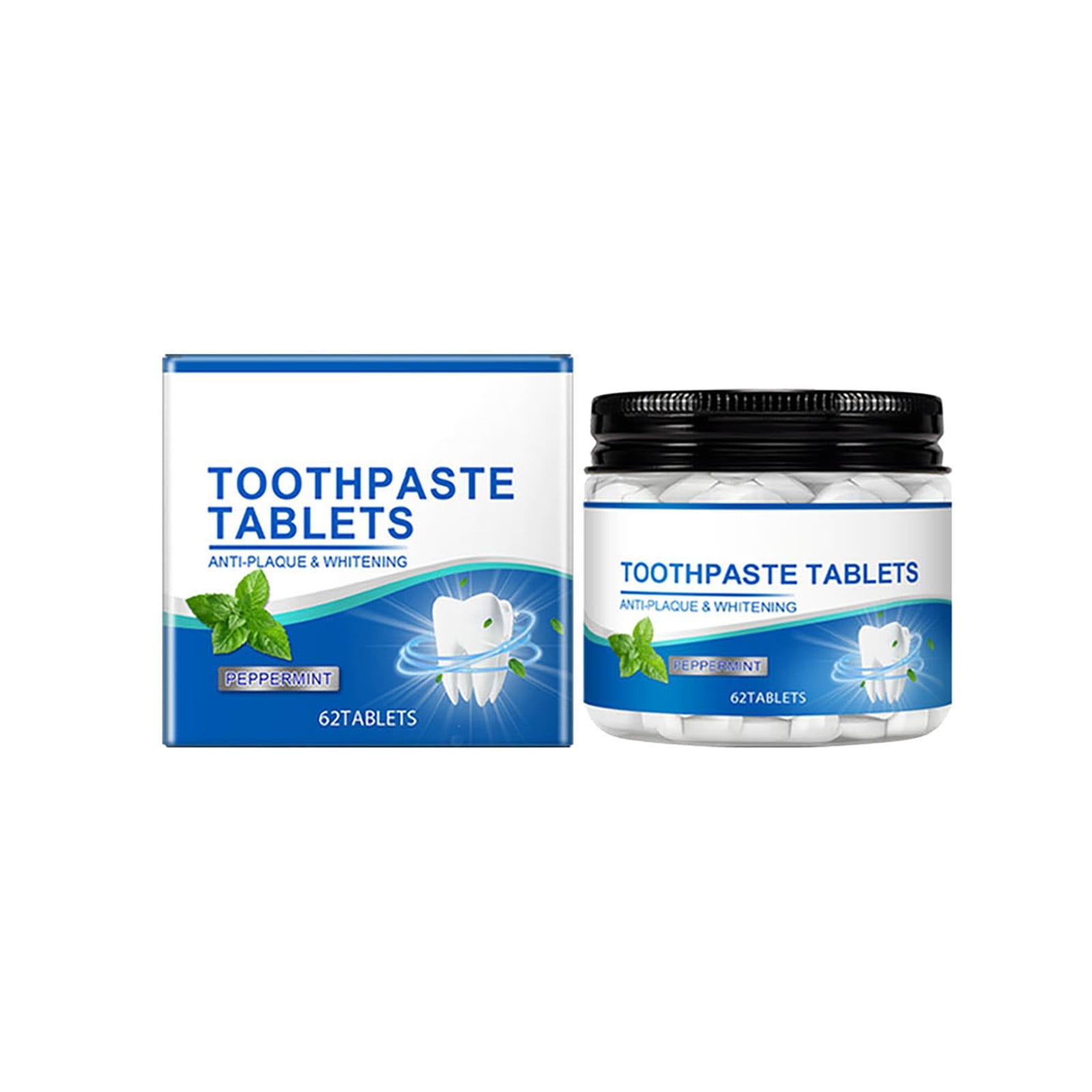 Baorden Mint Whitening Toothpaste Tablets - Walmart.com