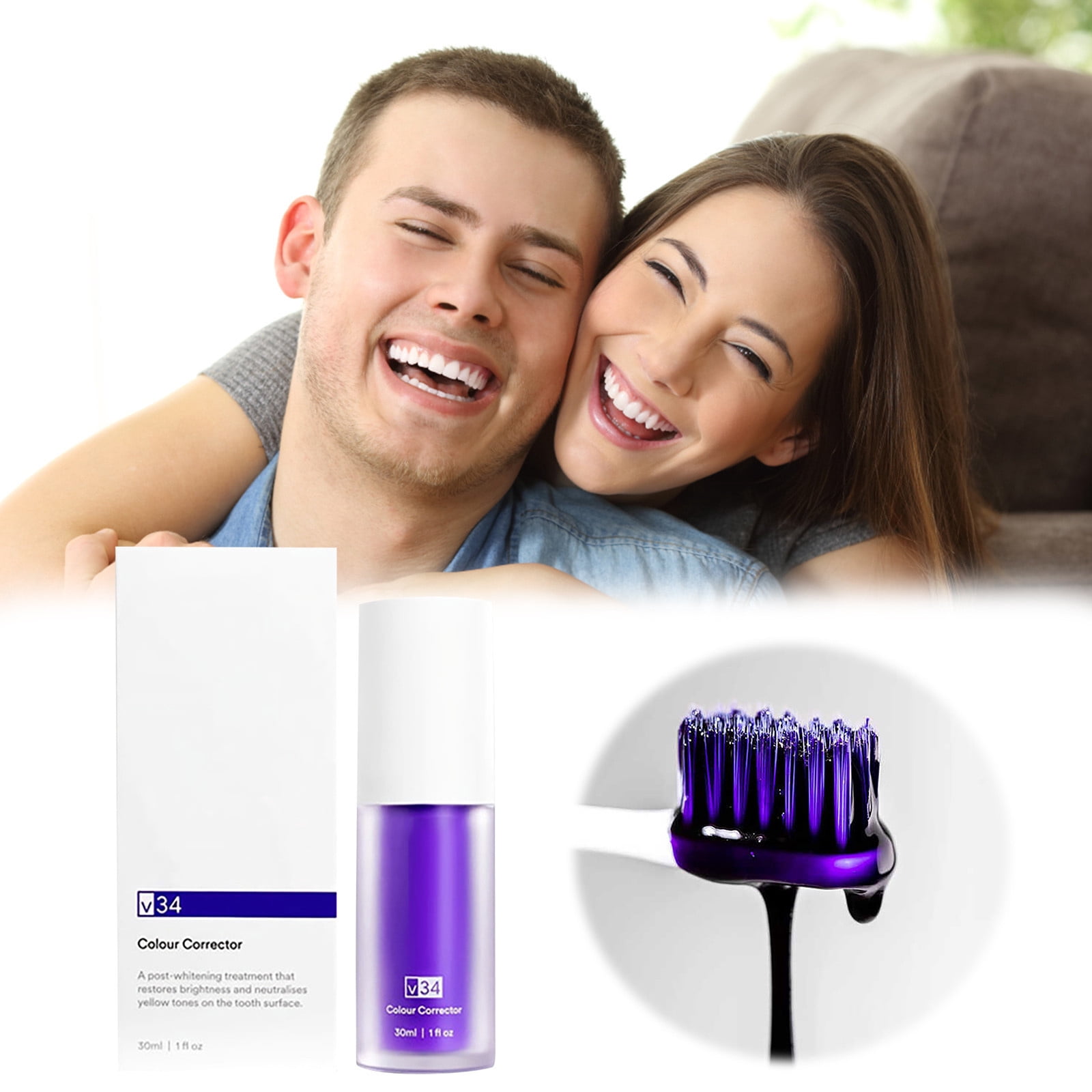 Baorden Purple Toothpaste for Cleaning Oral Cavity - Walmart.com