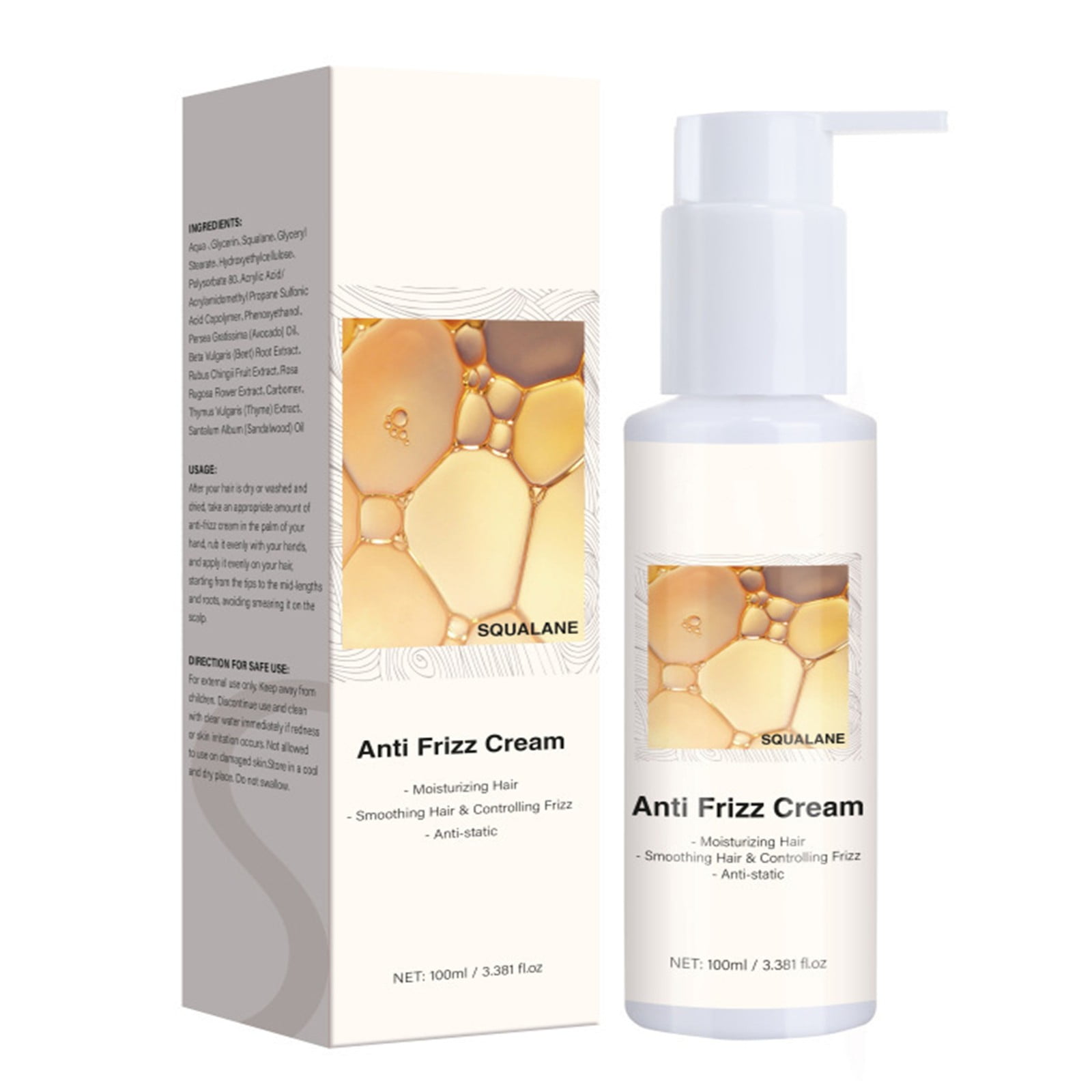 Baorden S Anti-Frizz Cream (Hair Cream) - Walmart.com