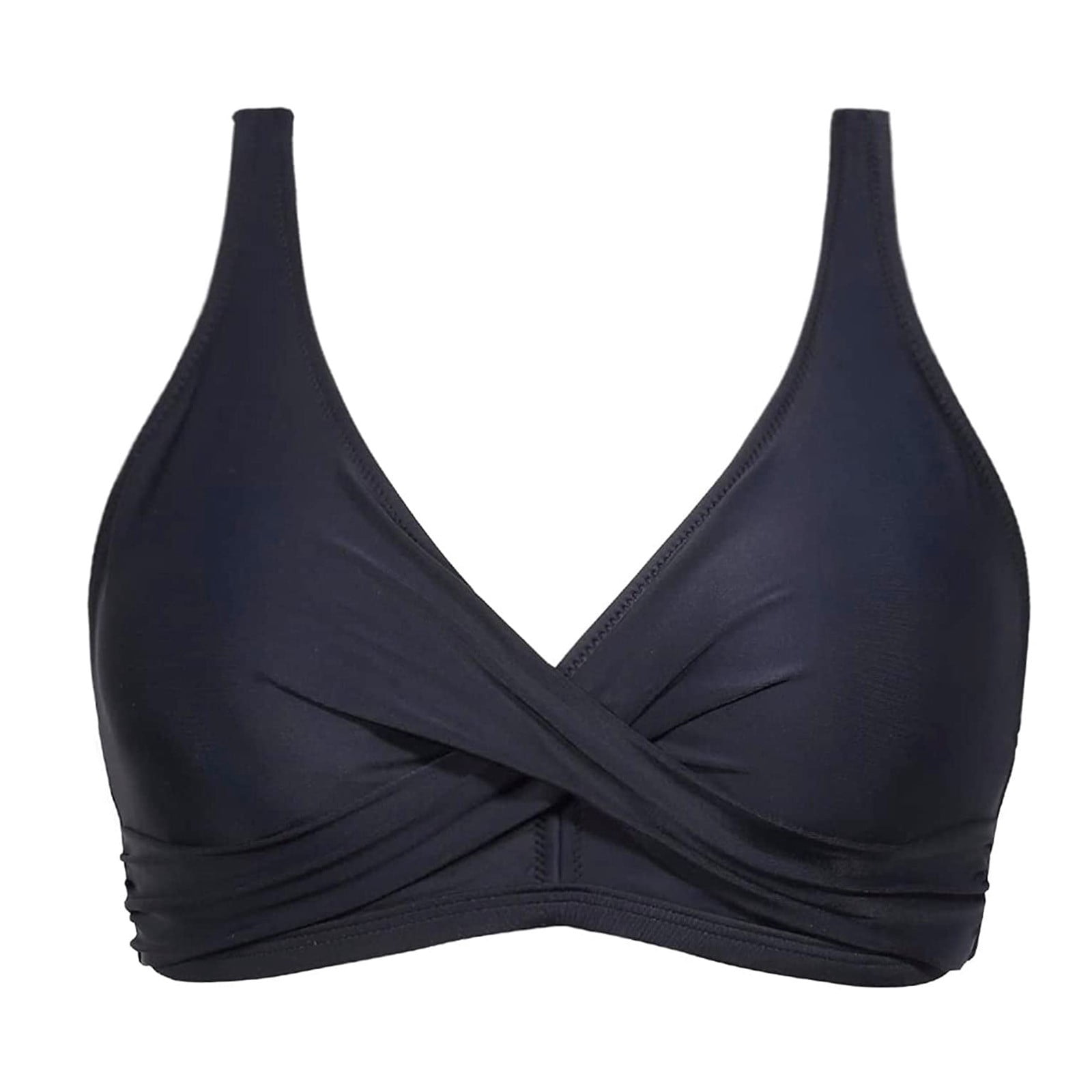 Baorden Women's Full Coverage Bikini Push Up Swimsuit Tops Sports Bra ...