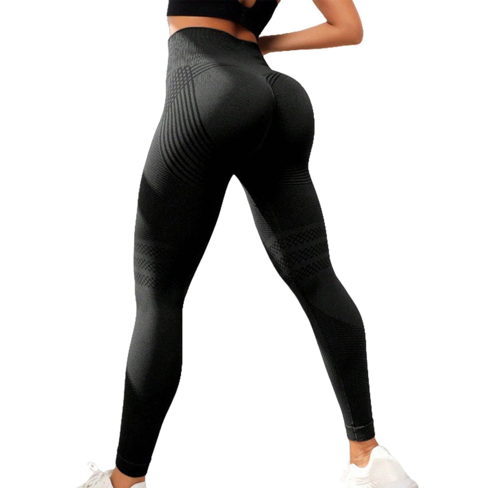 Baouua 3D Metabolic Booster Leggings, High Waist Compression Leggings ...