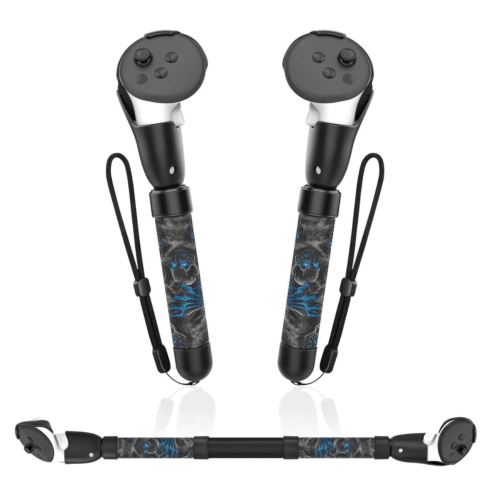 Baoyemes Handle Attachments for Meta Quest 3/3S, Controller Accessories ...