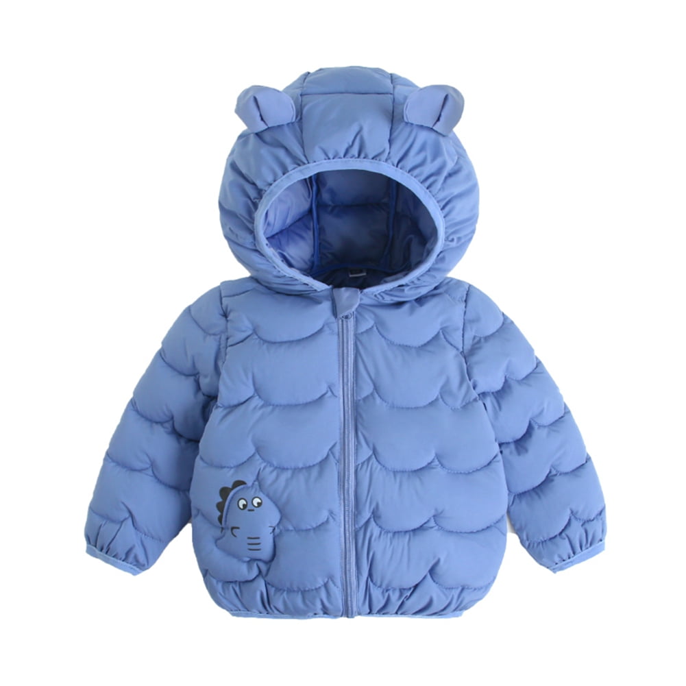 Baozhu Baby Boys Girls Winter Coats Toddler Bear Hoods Down Jacket Infant Kids Puffer Padded ...