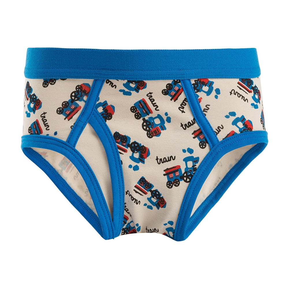 Baozhu Kid Soft Panty 100% Cotton Underwear Boys Cartoon Briefs Toddler ...