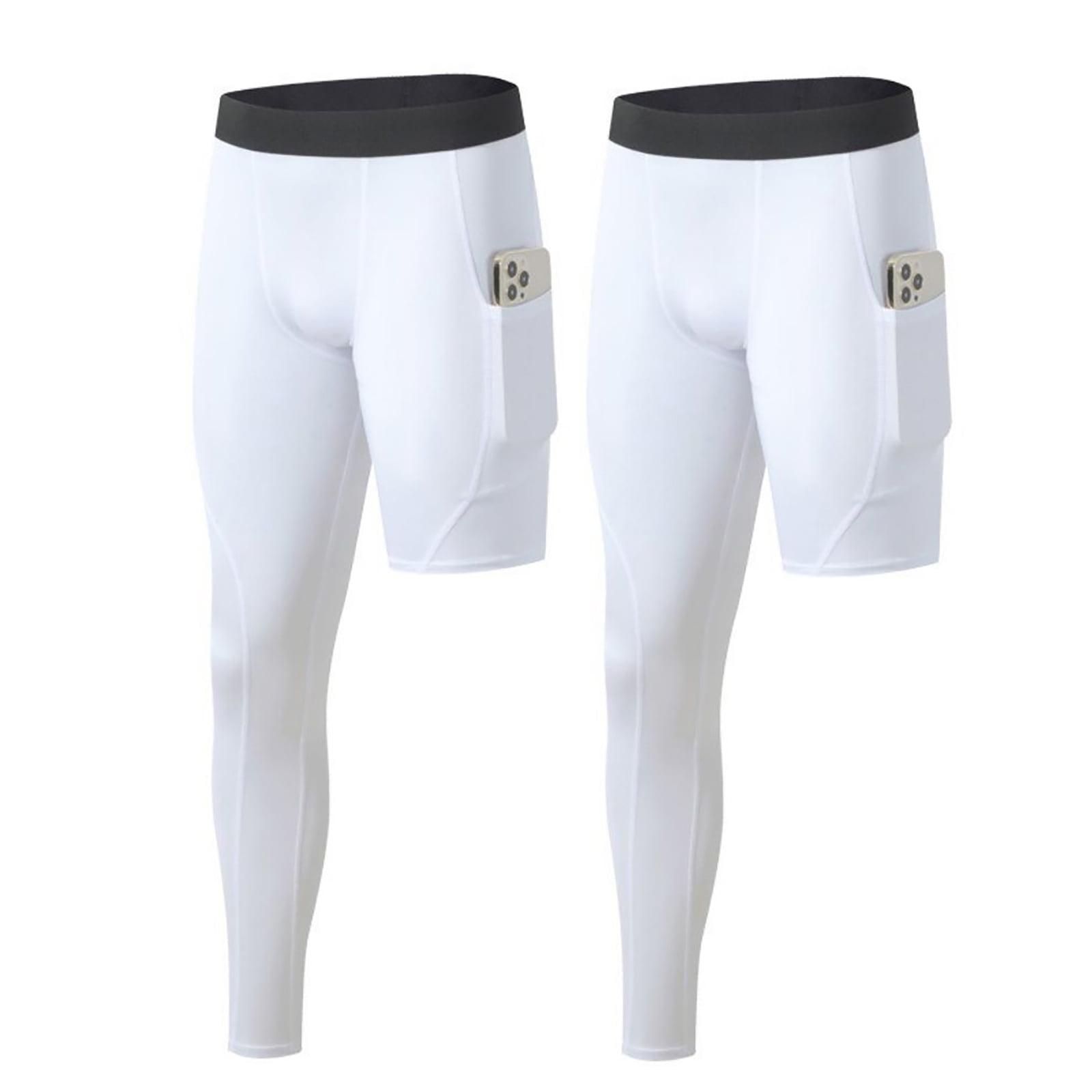 Baozhu Women's One Leg Compression Tights Long Pants for Basketball ...