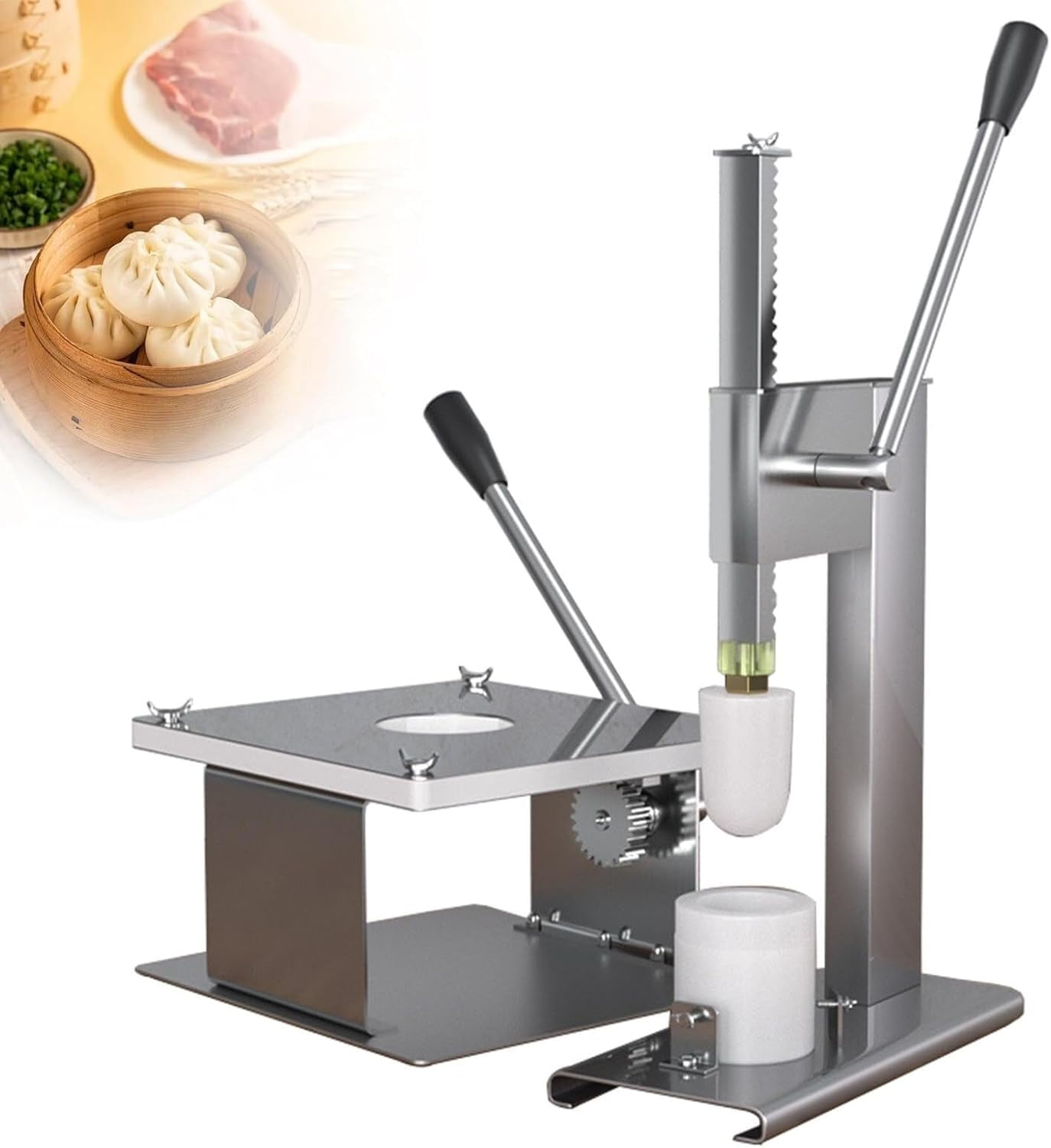 Baozi Maker, Manual Chinese Bun Making Machine, for Cooking Delicious ...
