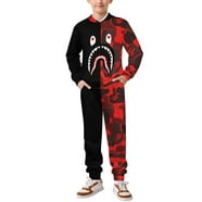 Nintendo Super Mario Boys Zip Up Hoodie and Sweatpants for Kids, 2 ...