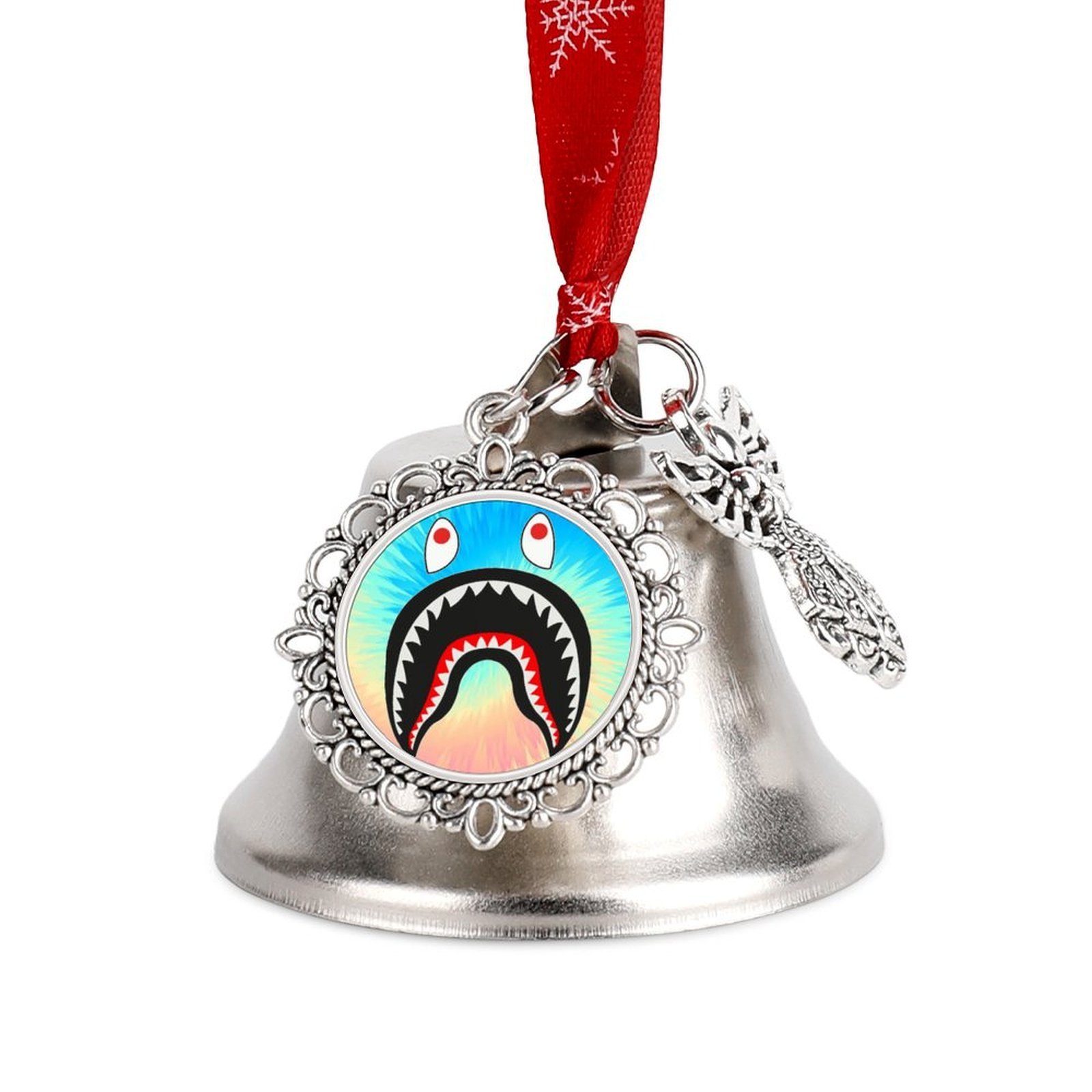 Bape Shark Christmas Jingling Bell Ornament for Christmas Tree ...