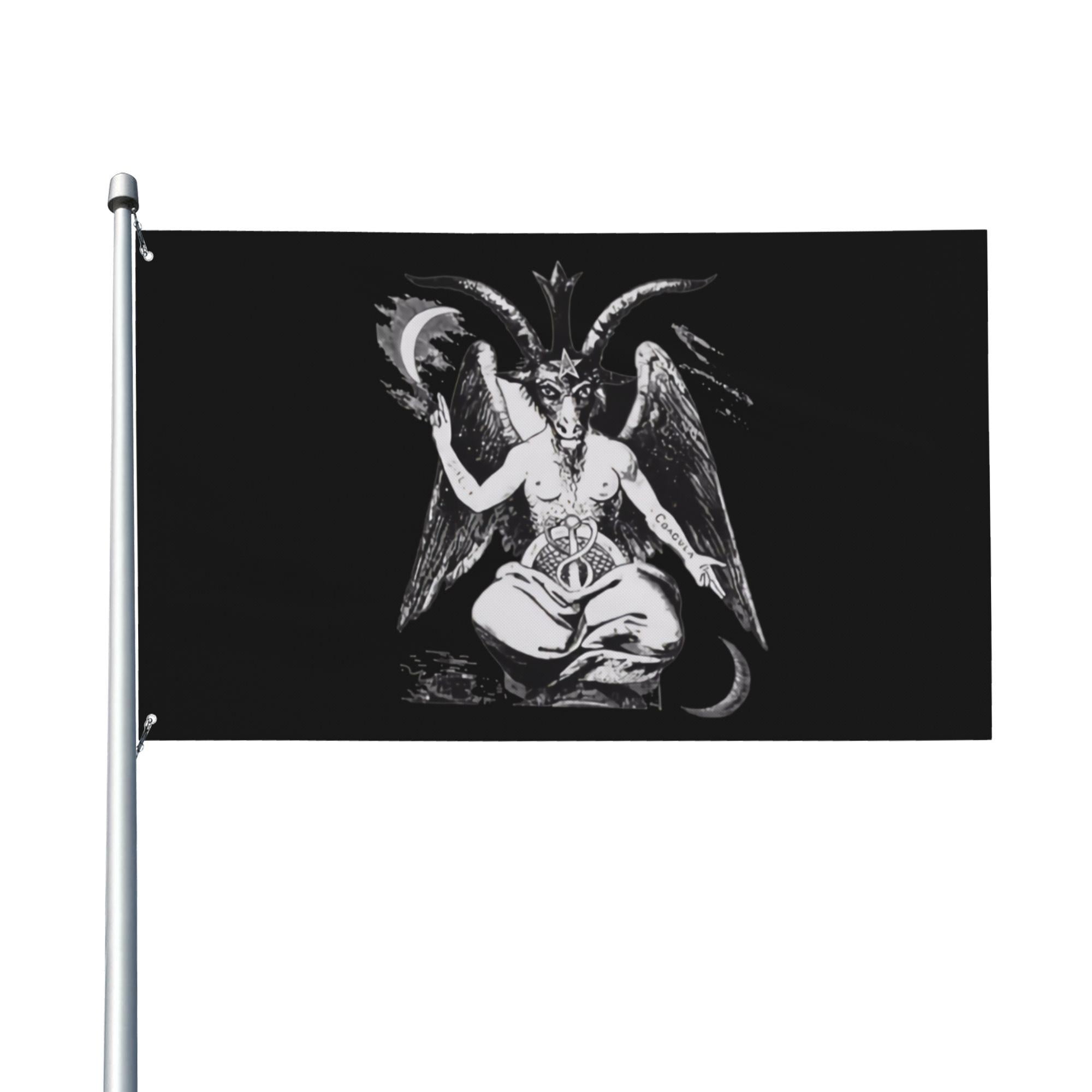Baphomet Satan Devil Flag Home Garden Flag Banner Breeze Banner Sign ...