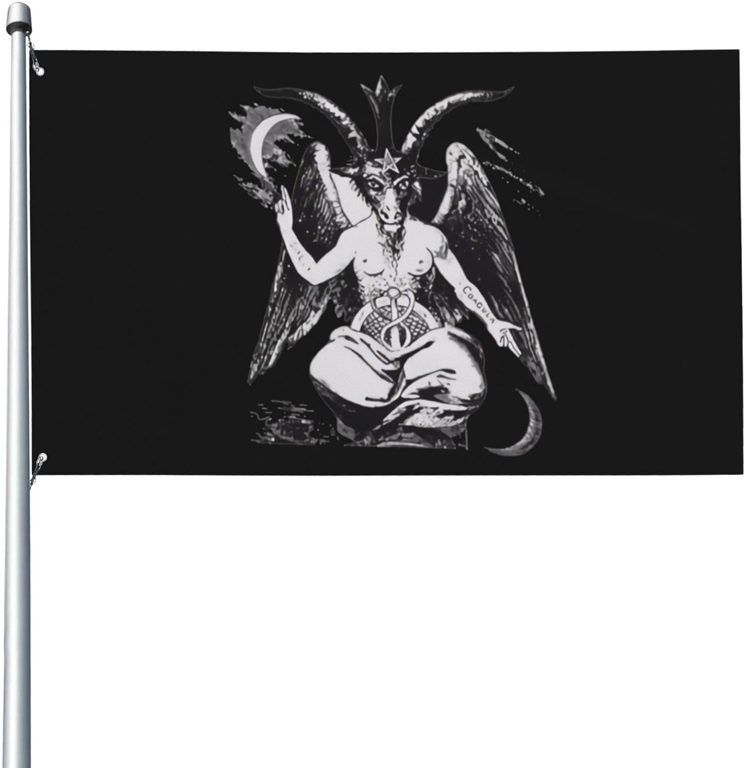 Baphomet Satan Devil Flag Home Garden Flag Banner Breeze Banner Sign ...
