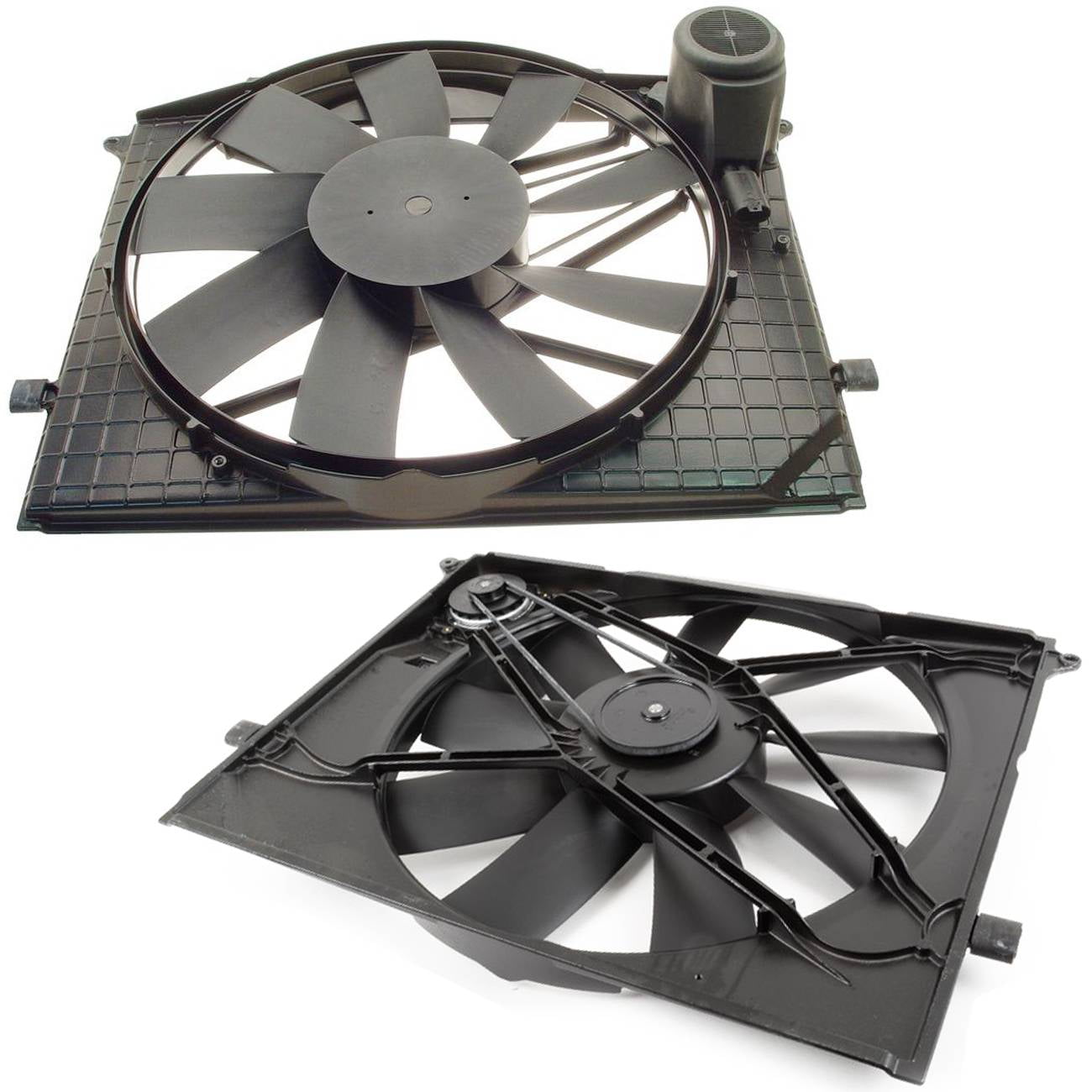 Bapmic 2205000093 Radiator Cooling Fan & Brushless Motor Compatible ...