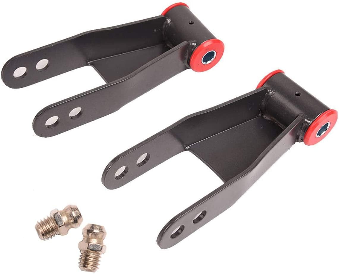 Bapmic 2Pcs 410520 Left & Right 2" Rear Lowering Leaf Spring Shackle ...