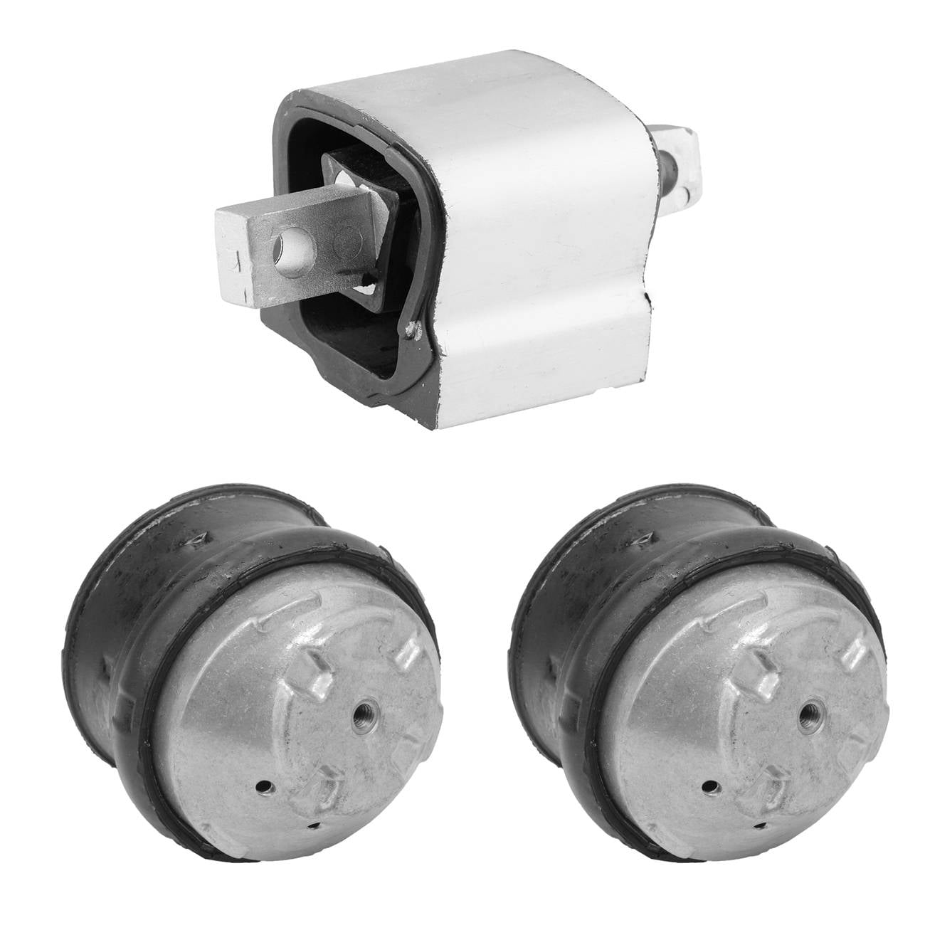 Bapmic 2Pcs Front Engine Mounts 2202400617 + 2202400218 Rear ...