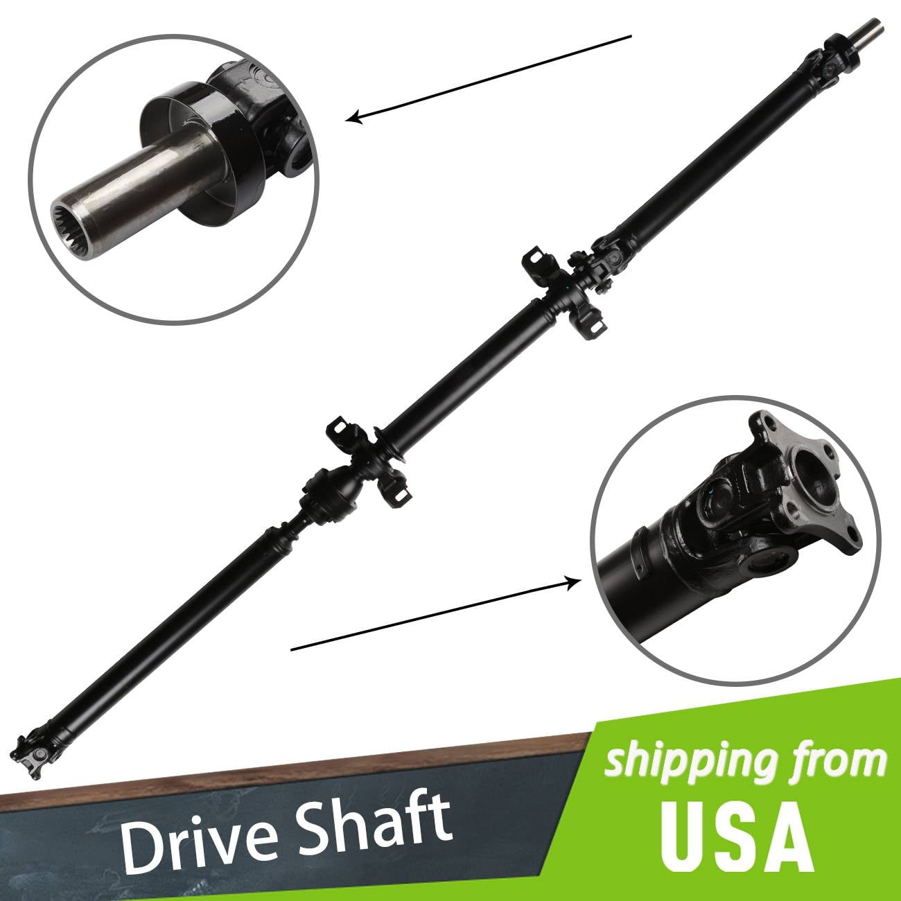 Bapmic 3710048020 Rear Drive Shaft Prop Shaft Assembly for Toyota Lexus ...