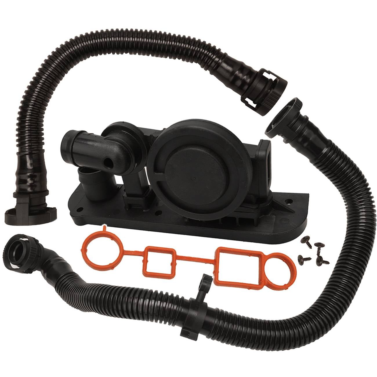 Bapmic PCV Positive Crankcase Ventilation Valve + Breather Hose Kit ...