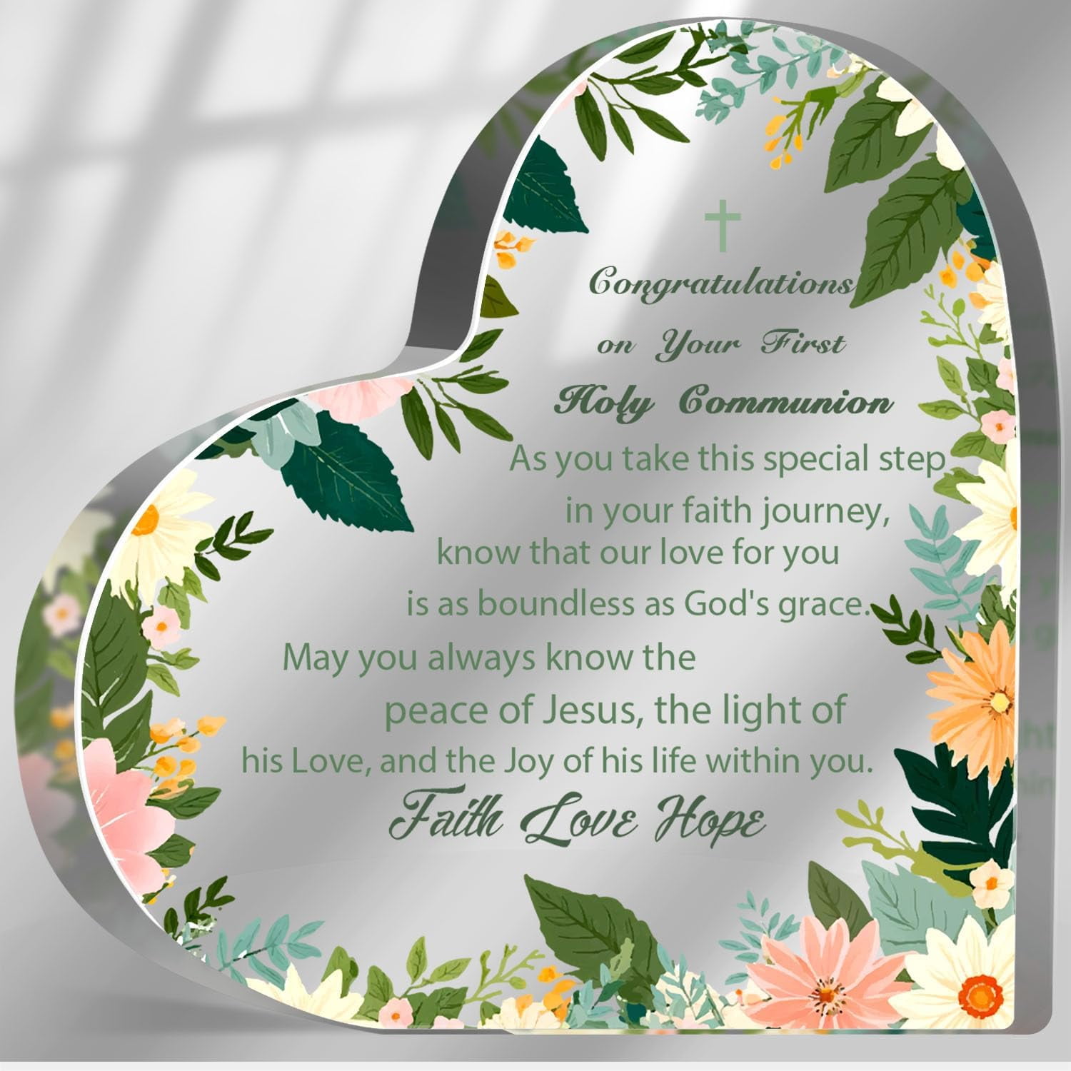 Baptism Gifts for Boys Girls, First Holy Communion Gift for Teen Adults ...