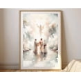 Baptism Jesus Watercolor Bible Scene Poster, Poster Home Decor , Poster ...