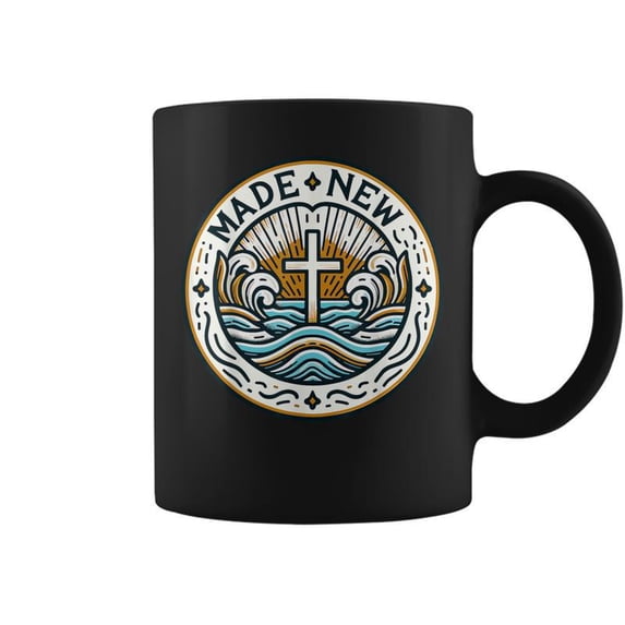 Baptism Made New Baptized Coffee Mugs - Walmart.com
