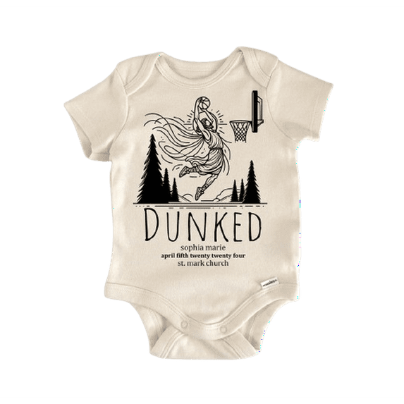 Baptism Newborn Baby Bodysuit - Walmart.com