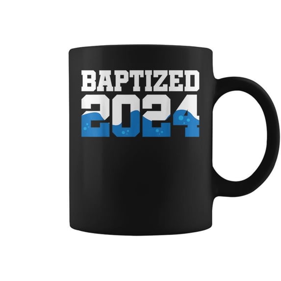 Baptized 2024 Coffee Mugs - Walmart.com