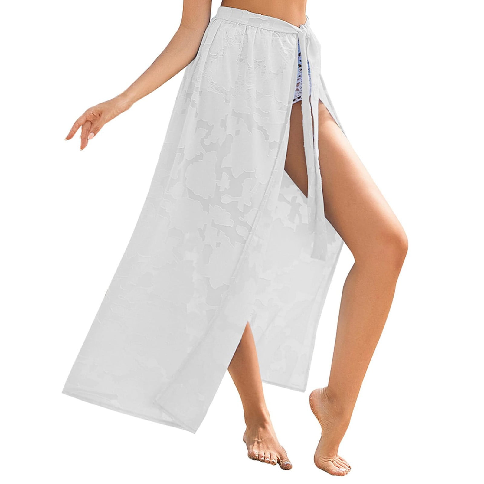 Baqcunre Beach Towel, Sarong For Women Long Chiffon Swimsuit Coverup ...
