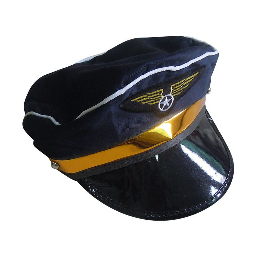 Baqcunre Hats for Women, Captain'S Yacht Hat Adjustable Sea Cap White One Size Costume Accessory ...