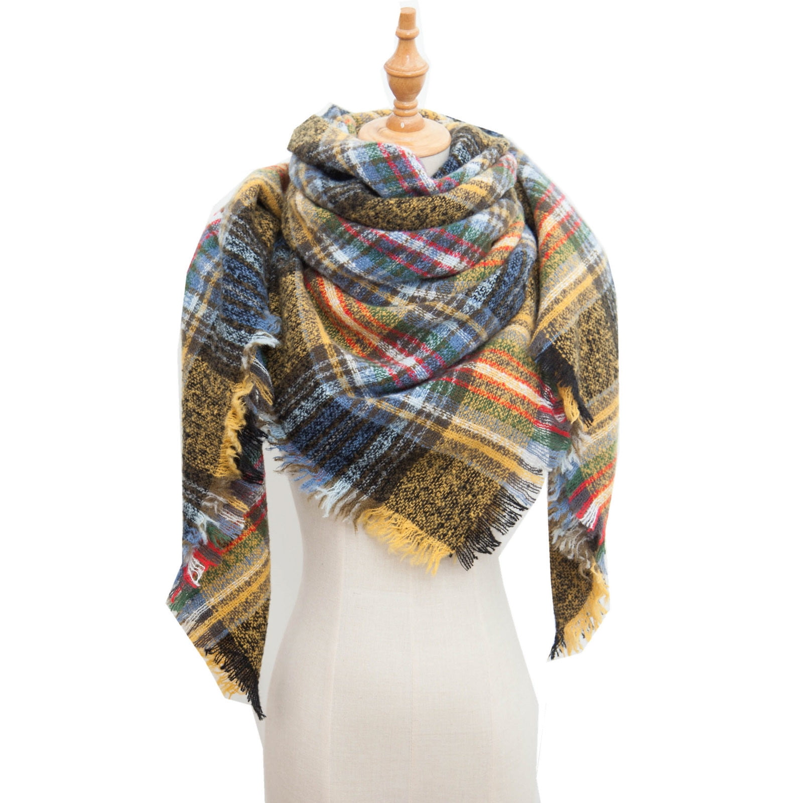 Baqcunre Clearance! Scarf for Women, Women Fall Winter Scarf Classic ...