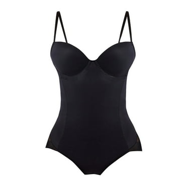 Women's Shapewear Bodysuit Tummy Control Backless Bra Backless Backless ...