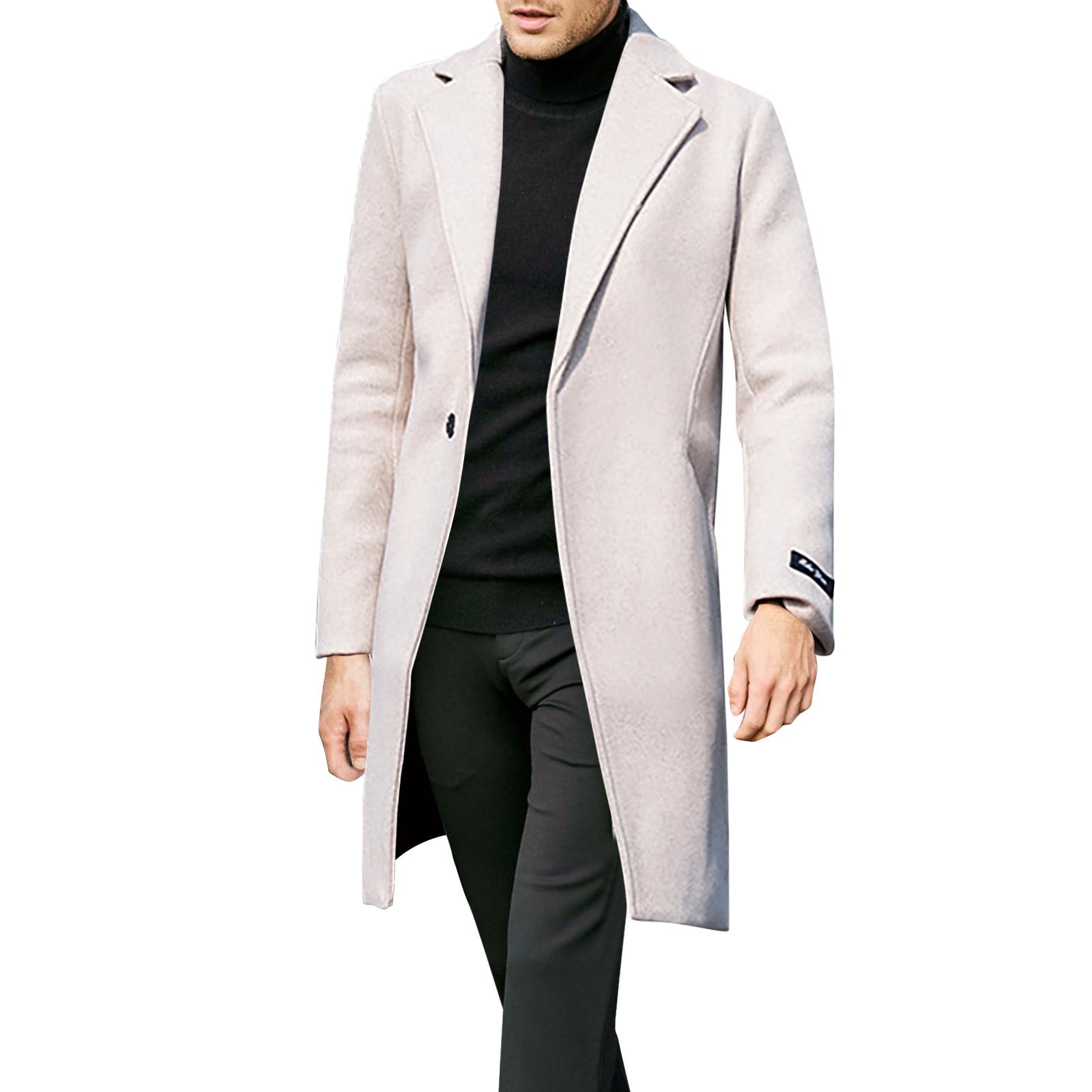 Baqcunre Vest For Men Super Fashion Woolen Trench Cmen'S British Style ...