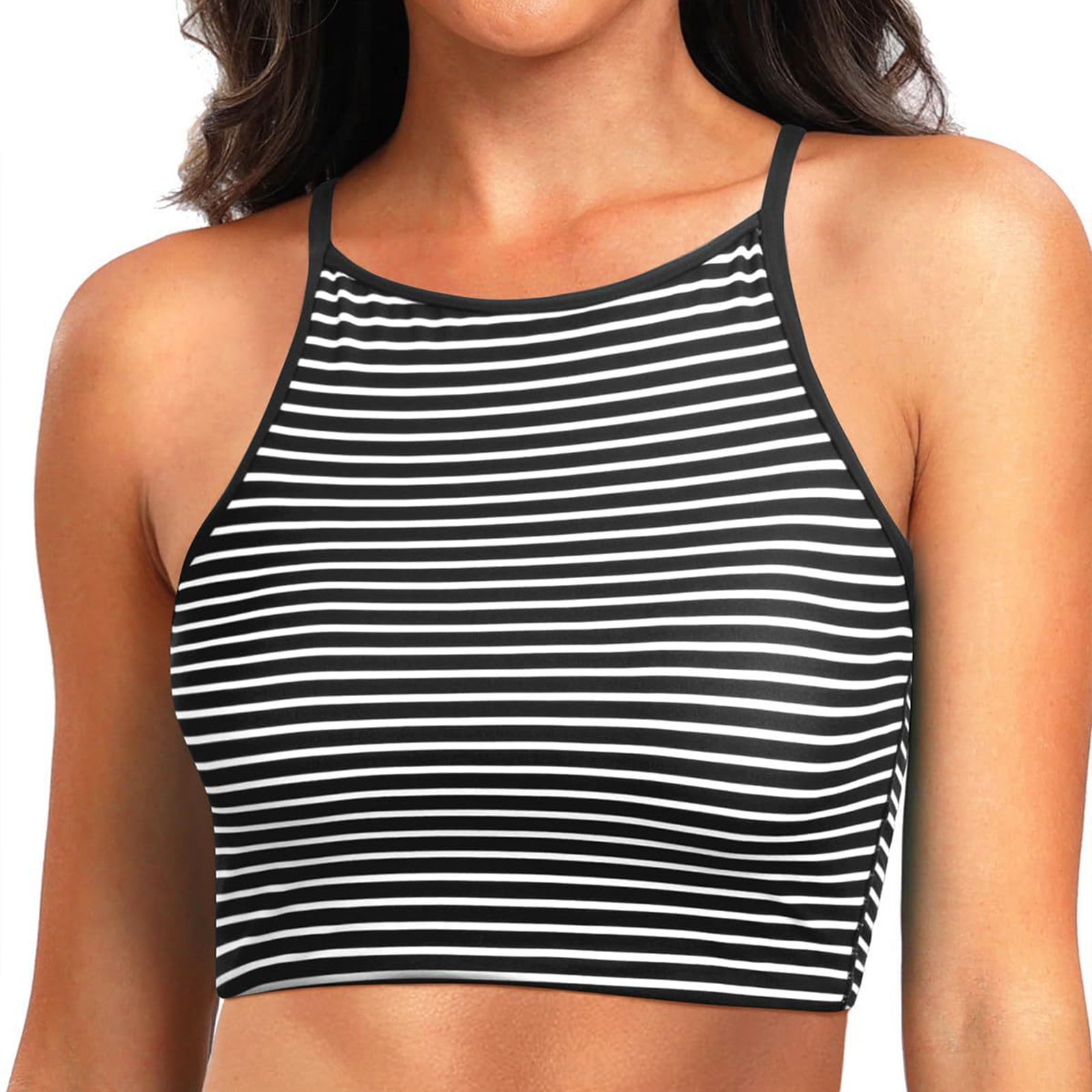 Baqcunre Womens One Piece Swimsuits, Women's Spring Summer Solid Color ...