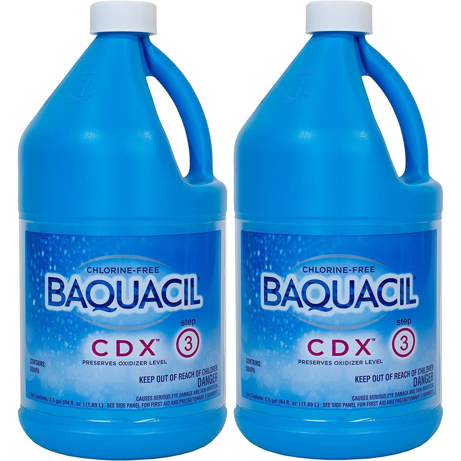 Baquacil CDX, 0.5 Gal, 2 Pack, Oxidizer for Pool Care System, Biguanide ...