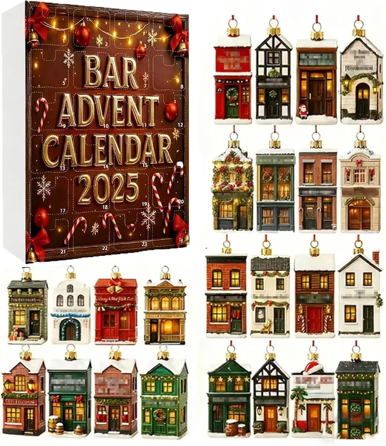 Bar Advent Calendar 2025, 24 Days of Bar-Themed Surprises, Alcohol-Free ...