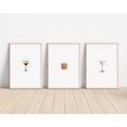 Bar Art Prints Bar Art Print Set Drinks Print Bar Print Espresso ...