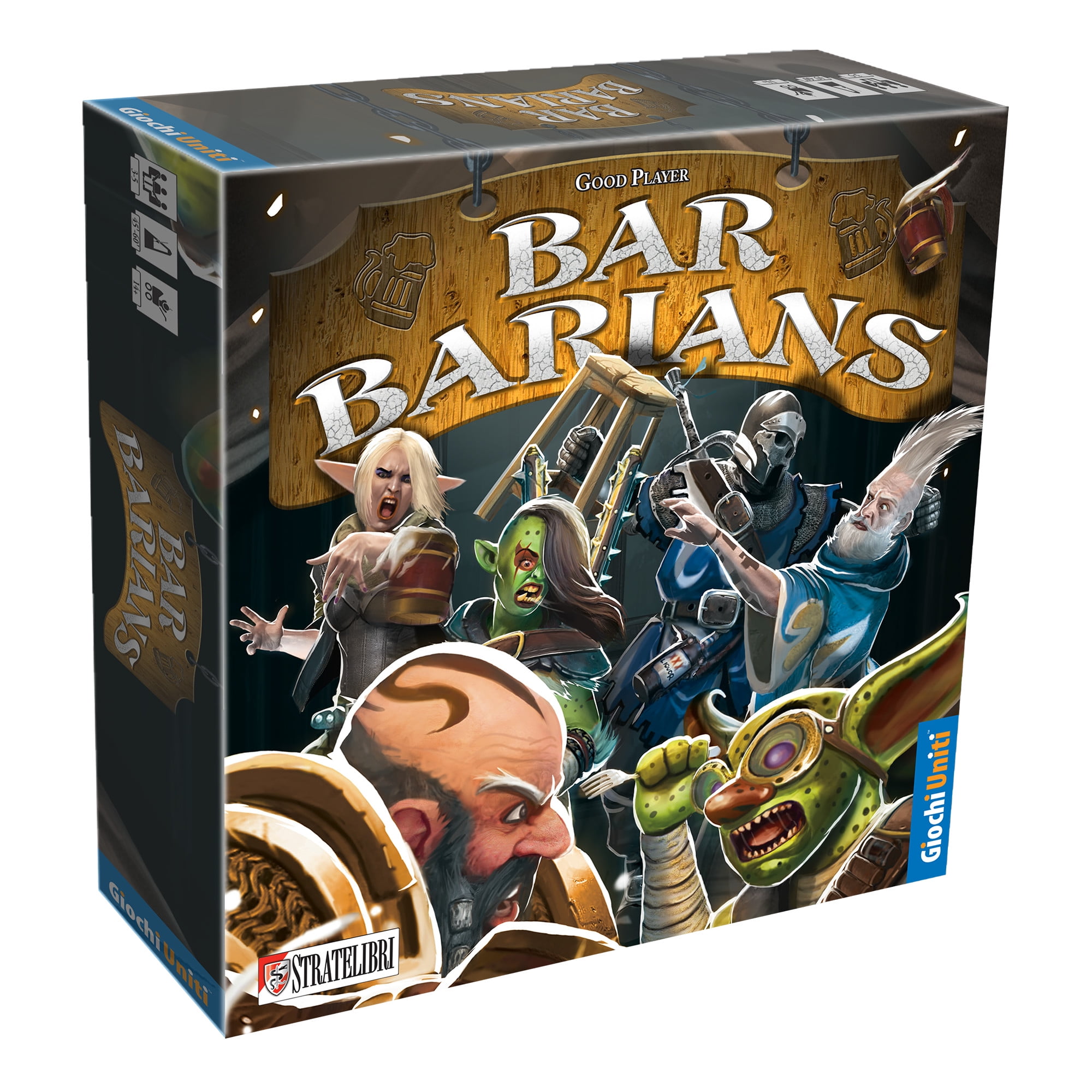 Bar Barians Board Game | Fast Paced Strategy Game - Walmart.com