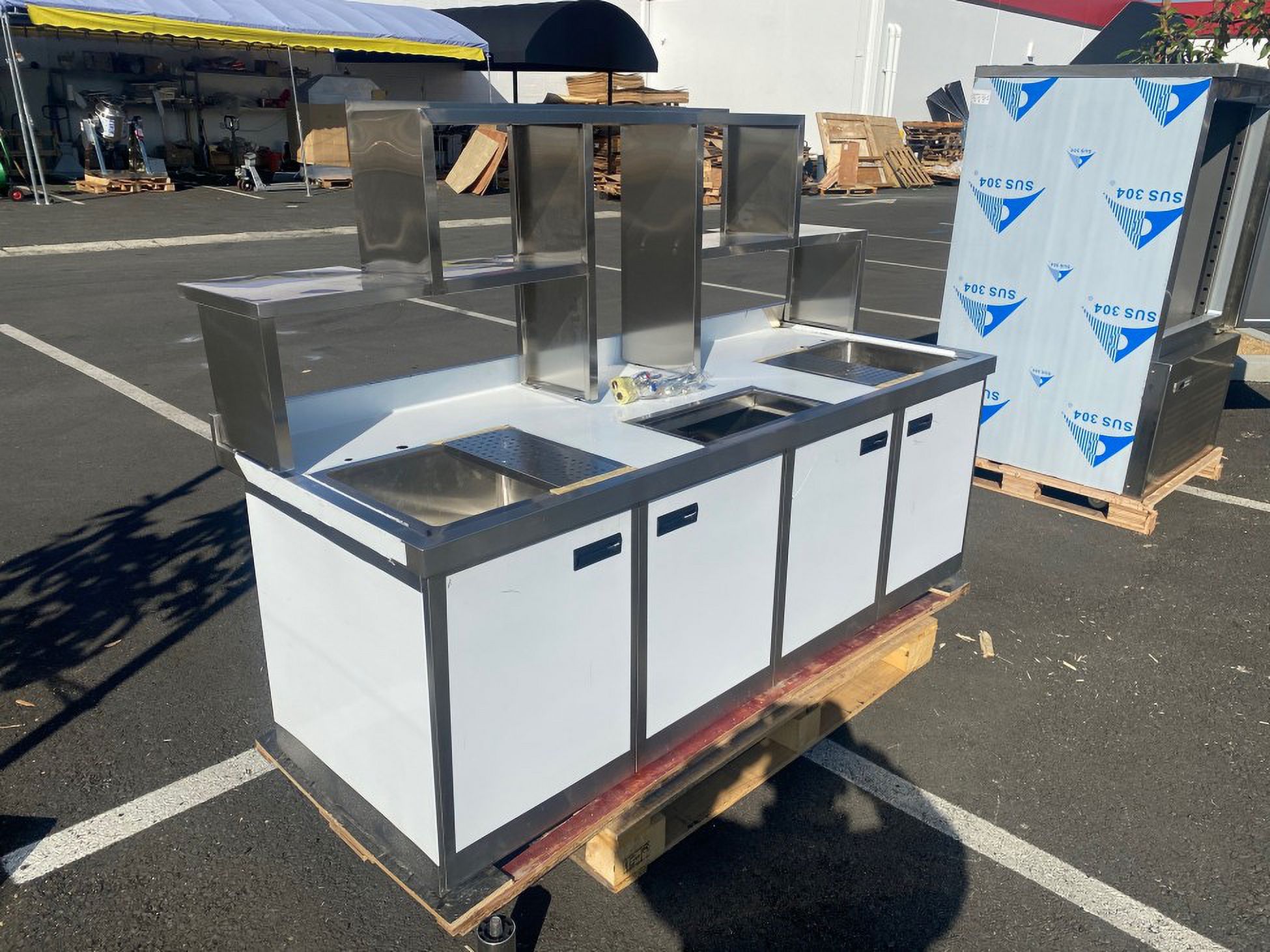 Bar Bubble Tea WorkStation Coffee Shop Cocktail BAB72 - Walmart.com